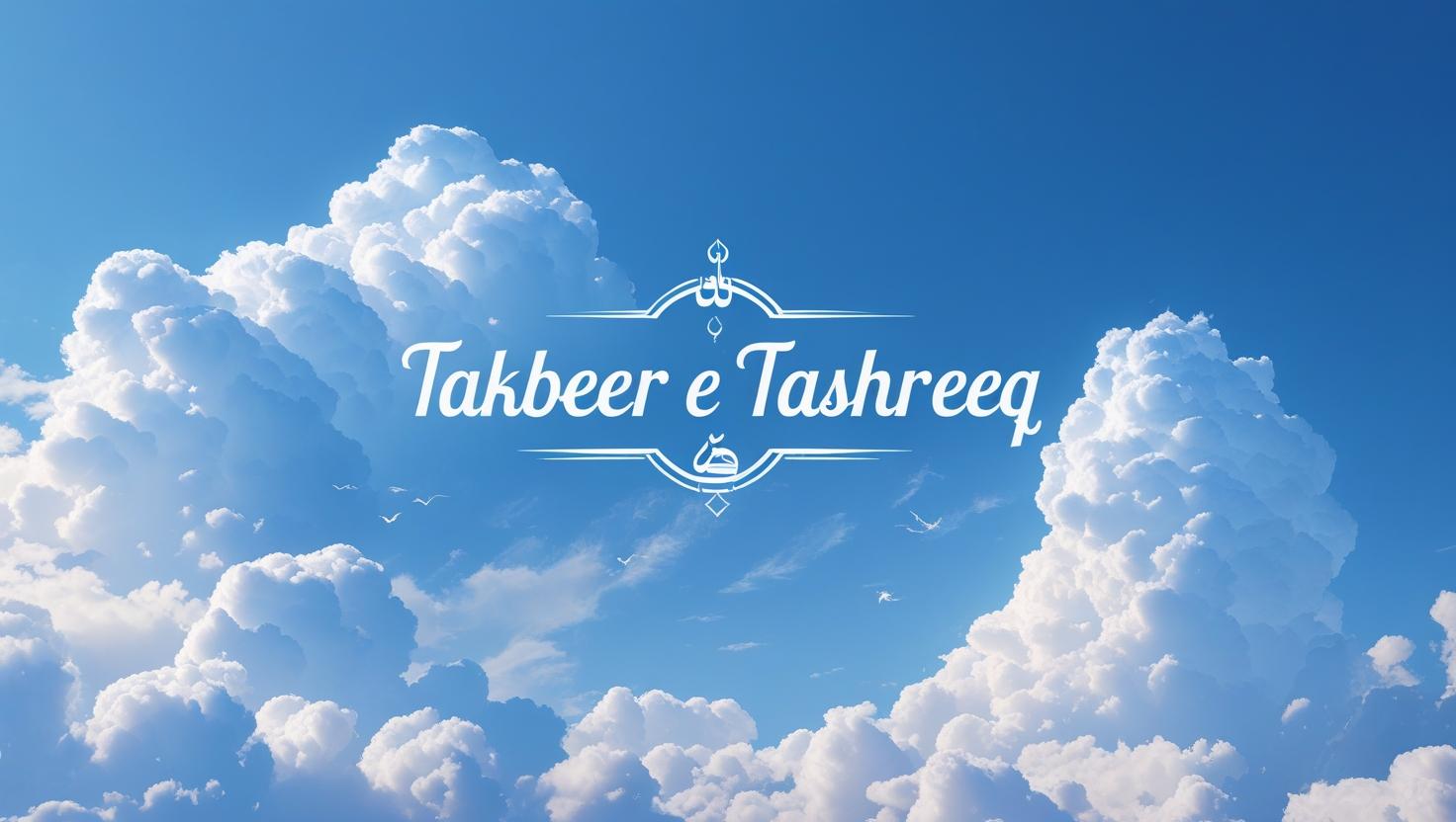 Takbeer e Tashreeq: The Holy Takbīr of Eid al-Adha